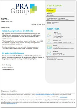 Where Is My Account Number - PRA Australia